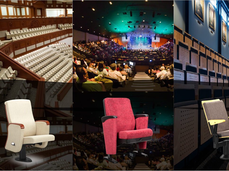 How to choose the best seating for your auditorium? - Leadcom Seating