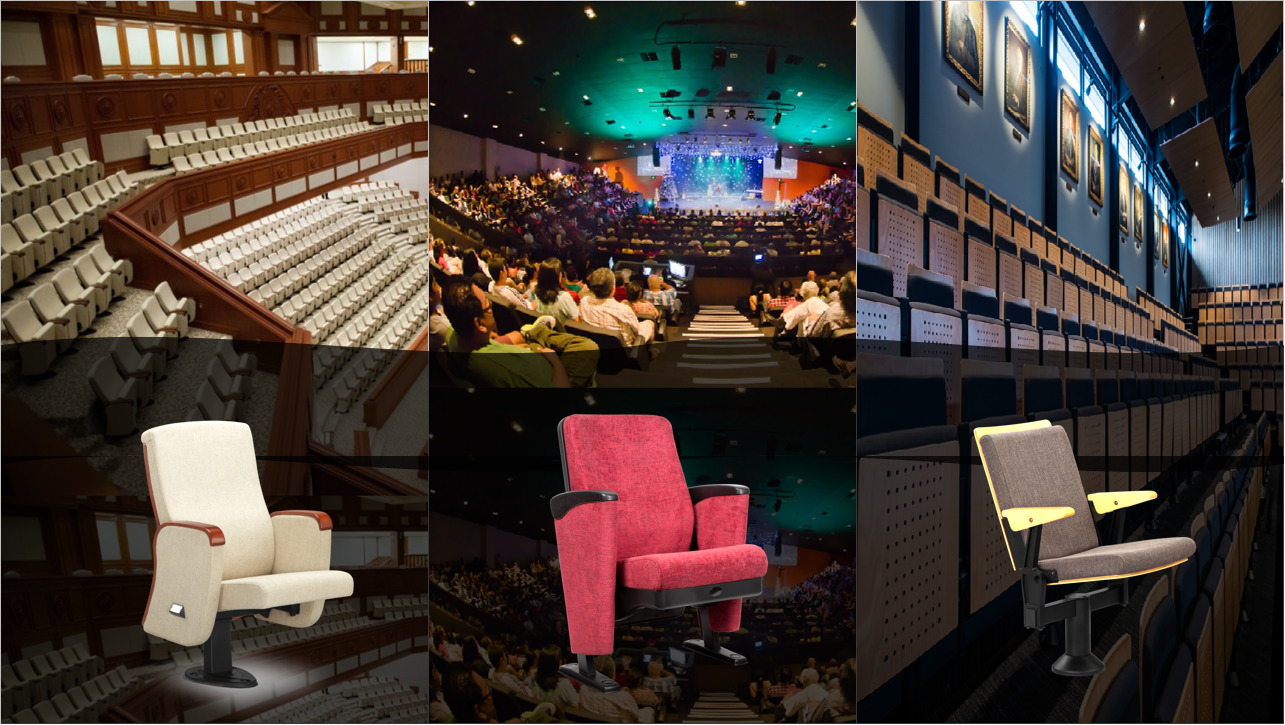How to choose the best seating for your auditorium? - Leadcom Seating