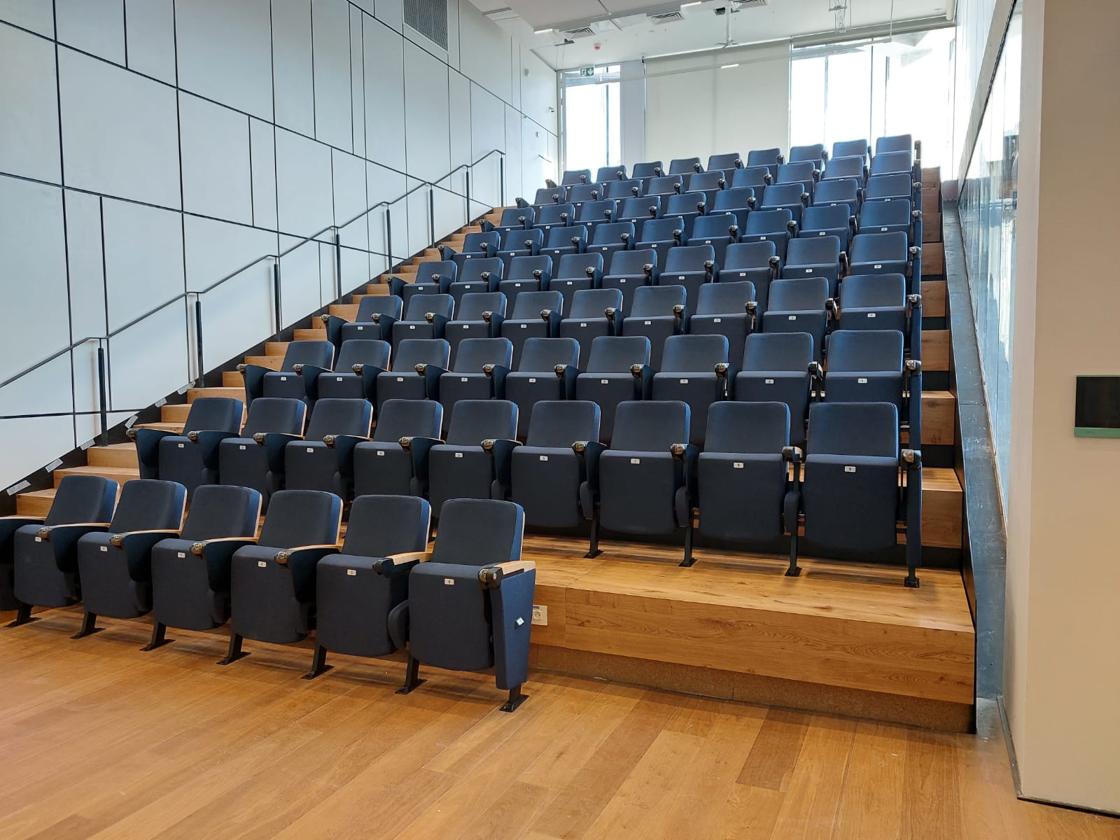 Space-Saving Folding Auditorium Chairs for Multi-Use Venues